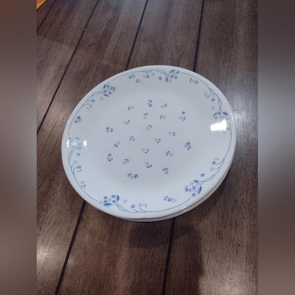 Corelle | Kitchen | Vintage Corelle Provincial Blue Dinner Plates 6 Set ...